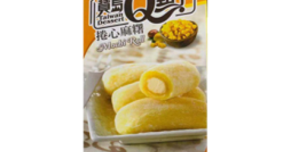 114 - Taiwan Dessert Mango Milk Mochi Roll 150g