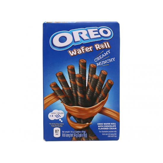 Oreo Wafer Roll Chocolate 54g